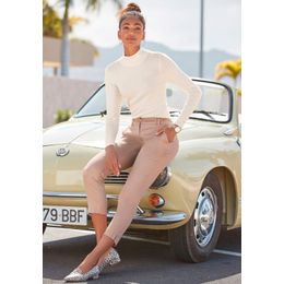 Lascana Damen Strickpullover, creme, Gr&ouml;&szlig;e 36/38