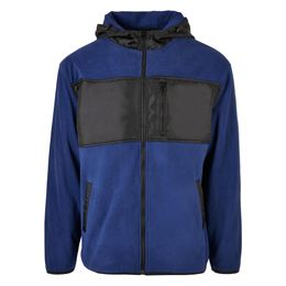 Urban Classics Fleecejacke Herren Gr&ouml;&szlig;e XXL blau / schwarz