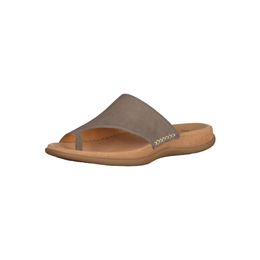 Gabor T-Bar Sandals female size 43 Muddy colored