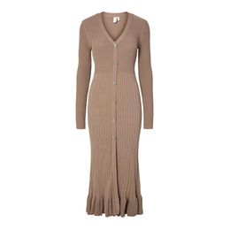 Y.A.S YAS Kleid 'YASMikla' Damen Gr&ouml;&szlig;e M taupe