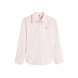 Tommy Hilfiger Bluse 'ESS' Damen Gr&ouml;&szlig;e M rosa / wei&szlig;