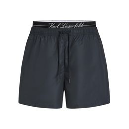 K by KARL LAGERFELD Karl Lagerfeld Badeshorts Herren Gr&ouml;&szlig;e XL dunkelblau / schwarz / wei&szlig;