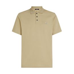 K by KARL LAGERFELD Karl Lagerfeld Poloshirt 'Ikon' Herren Gr&ouml;&szlig;e S camel