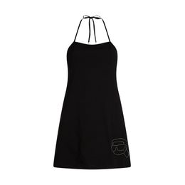 K by KARL LAGERFELD Karl Lagerfeld Kleid 'IKON RHINESTONE ' Damen Gr&ouml;&szlig;e 34 schwarz