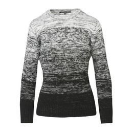 Koroshi Pullover Damen Gr&ouml;&szlig;e XL grau / schwarz / offwhite