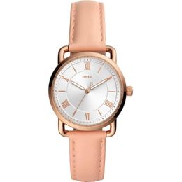 Fossil Uhr 'COPELAND' Damen Größe One Size rosegold / rosa / weiß