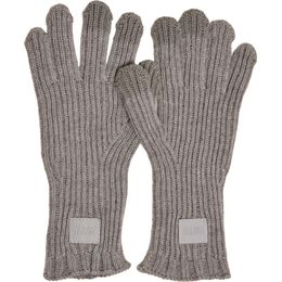 Urban Classics Fingerhandschuhe Damen Gr&ouml;&szlig;e L/XL grau