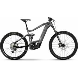 Haibike AllMtn 5 750 Wh E-Bike Fully 29"/27,5" platinum/black - gloss 41 cm | Dienstrad-Leasing m&ouml;glich