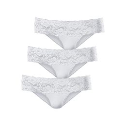Vivance Brasil-Slip Damen Gr&ouml;&szlig;e M wei&szlig;