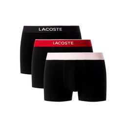 Lacoste Boxer shorts male size M Pink / Blood red / Black / White