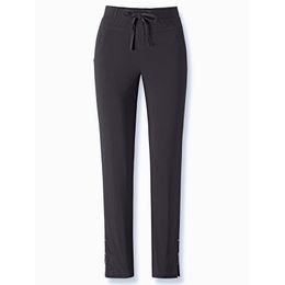 WITT Damen Bengalinhose mit Rei&szlig;verschluss am Bein, schwarz, Gr&ouml;&szlig;e 38