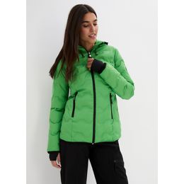 bonprix wasserabweisende ultraleichte Funktions-Jacke, gr&uuml;n, Gr.40, &Uuml;bergangsjacke aus wasserdichtem Material