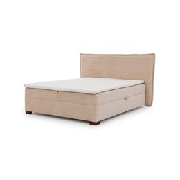 Boxspringbett beige Maße (cm): B: 160 H: 119 Betten > Betten nach Art > Boxspringbetten » DeinBett