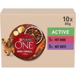 PURINA ONE MINI <10kg Active Multipack 10x85g