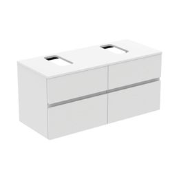 Ideal Standard Finesse Schrank mit Konsolenplatte B: 120,2 H: 55,8 T: 50,5 cm, 4 Ausz&uuml;ge, E3506Y1,