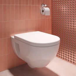 Duravit D-Code Toilette wandh&auml;ngend, 45140900A1,