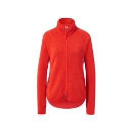 Tchibo - Strickfleece-Jacke - Damen - Gr. M - orange
