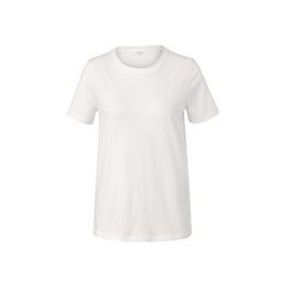 Tchibo - Basic T-Shirt - Damen - Gr. S - wei&szlig;