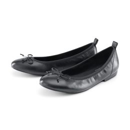 Tchibo - Leder-Ballerinas - Damen - Gr. 42 - schwarz