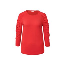 Tchibo - Shirt mit 3/4-Arm - Damen - Gr. XXL - rot