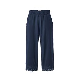 Tchibo - Culotte mit Stickerei - Damen - Gr. S - dunkelblau