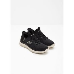 Skechers Komfort-Slip-In-Sneaker mit Memory Foam bei bonprix, schwarz