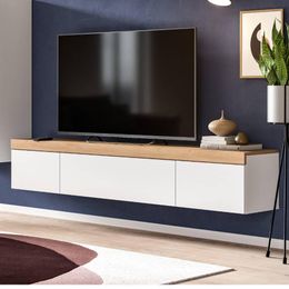 Pharao24.de TV Sideboard Lowboard in modernem Design mit drei Klappen