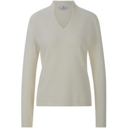 Peter Hahn - Pullover aus 100% Premium-Kaschmir Modell Vivien, weiss, Gr. 46 / L - Kaschmir