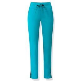 WITT Damen Bengalinhose mit Rei&szlig;verschluss am Bein, t&uuml;rkis, Gr&ouml;&szlig;e 54