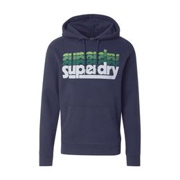 Superdry & Co Sweatshirt Herren Gr&ouml;&szlig;e XXL navy / hellgr&uuml;n / dunkelgr&uuml;n