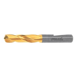 HOLEX VHM-Hochleistungsbohrer Whistle-Notch DIN 6535 HE, TiN,Ø DC h7: 3,1 mm, 122320 3,1)