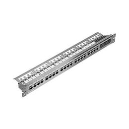 Panduit Patchpanel, 24Port, Metall inkl. 24 x CJS688TG CP24WSK6TGLGY)