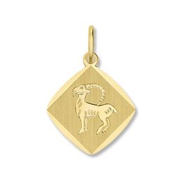 ONE ELEMENT Pendant 'Steinbock' female Gold size One Size