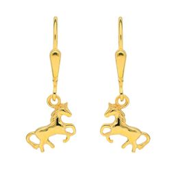 Adelia&acute;s Adelia ́s Earrings 'Pferd' female Gold size One Size