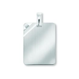 ONE ELEMENT Pendant 'Gravurplatte' female Silver size One Size
