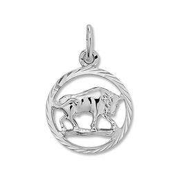 ONE ELEMENT Pendant 'Stier' female Silver size One Size