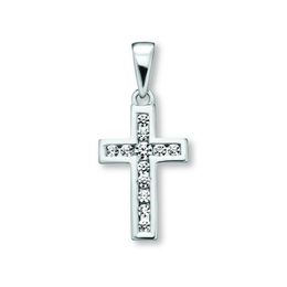 ONE ELEMENT Pendant 'Kreuz' female Silver size One Size