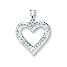 ONE ELEMENT Pendant 'Herz' female Silver size One Size