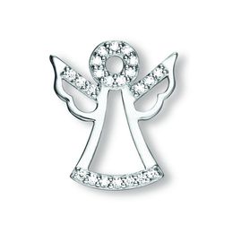 ONE ELEMENT Anh&auml;nger 'Engel' Damen Gr&ouml;&szlig;e One Size silber