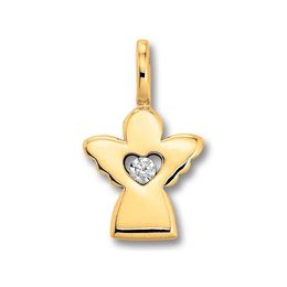 ONE ELEMENT Pendant 'Engel' female Gold size One Size