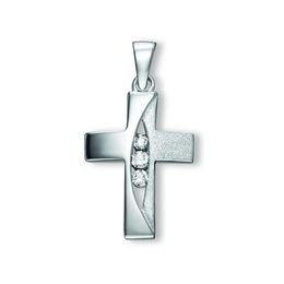 ONE ELEMENT Pendant 'Kreuz' female Silver size One Size