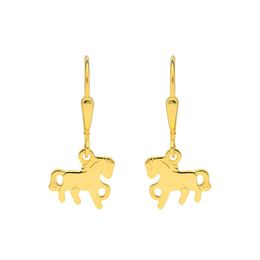 Adelia&acute;s Adelia ́s Earrings 'Pferd' female Gold size One Size