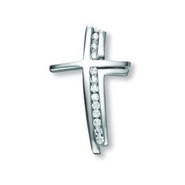 ONE ELEMENT Pendant 'Kreuz' female Silver size One Size