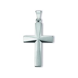 ONE ELEMENT Pendant 'Kreuz' female Silver size One Size