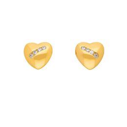 Adelia&acute;s Adelia ́s Earrings 'Herz' female Gold size One Size
