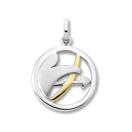 ONE ELEMENT Pendant 'Sch&uuml;tze' female Silver size One Size