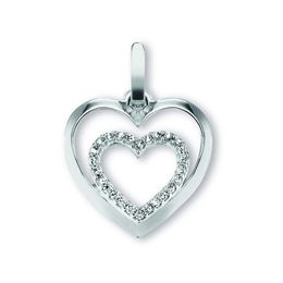 ONE ELEMENT Pendant 'Herz' female Silver size One Size
