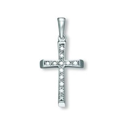 ONE ELEMENT Pendant 'Kreuz' female Silver size One Size