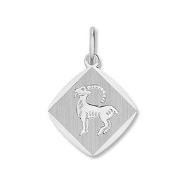 ONE ELEMENT Pendant 'Steinbock' female Silver size One Size