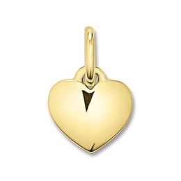 ONE ELEMENT Pendant 'Herz' female Gold size One Size